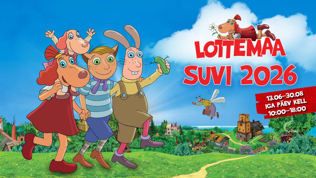Lottemaa teemapark 2026 - Piletid | Fienta