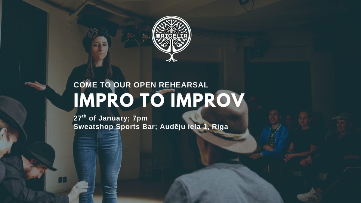 FREE Improv Class - Tickets | Fienta