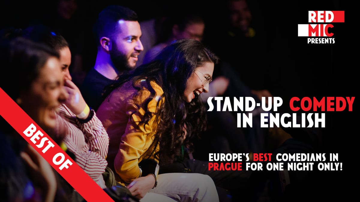 RED MIC BEST OF • Prague • Stand up Comedy in English - Tickets | Fienta