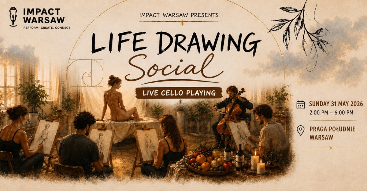Life Drawing Social - Bilety | Fienta