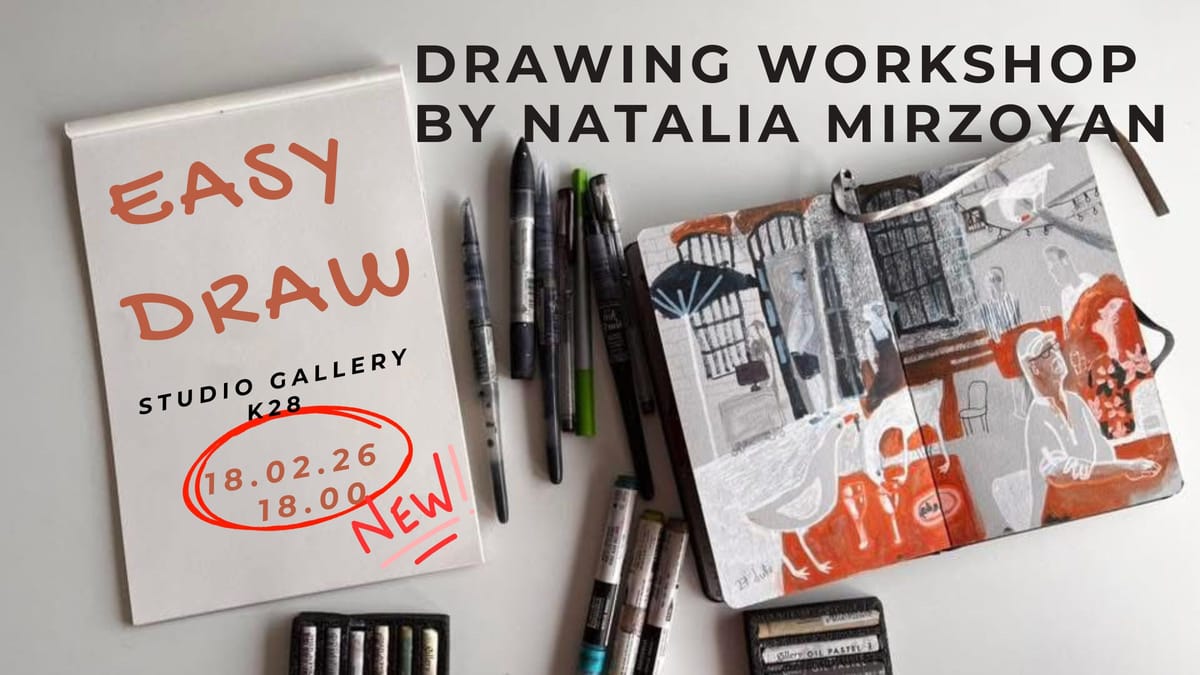 EASY DRAW — Sketching, Drawing & Animation Workshop - Tickets | Fienta