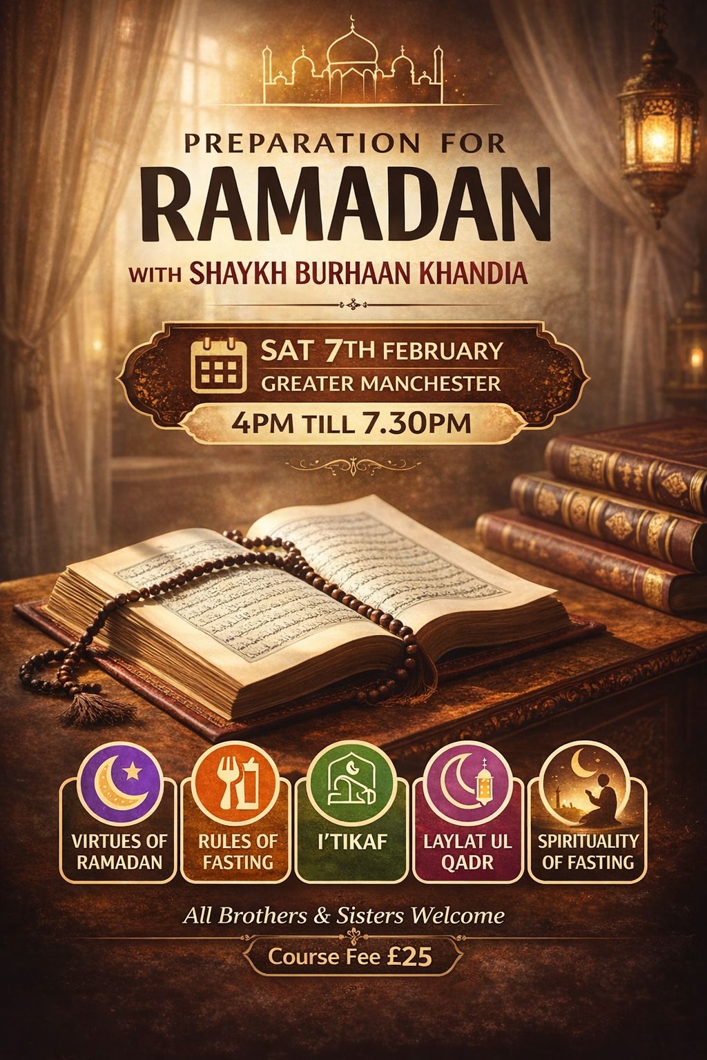 Preparation for Ramadan - Tickets | Fienta
