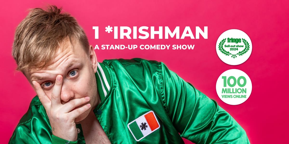 1 Irishman in Vilnius | A stand-up comedy show in English | 8PM ...