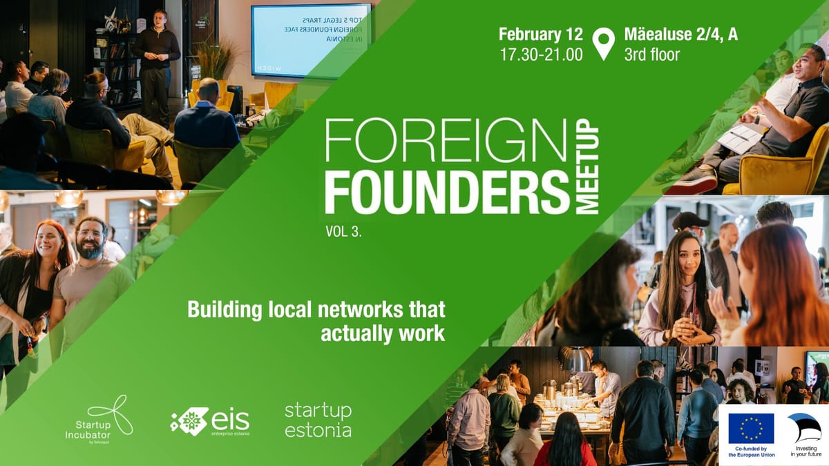 Foreign Founders Meetup: Building local networks that actually work ...
