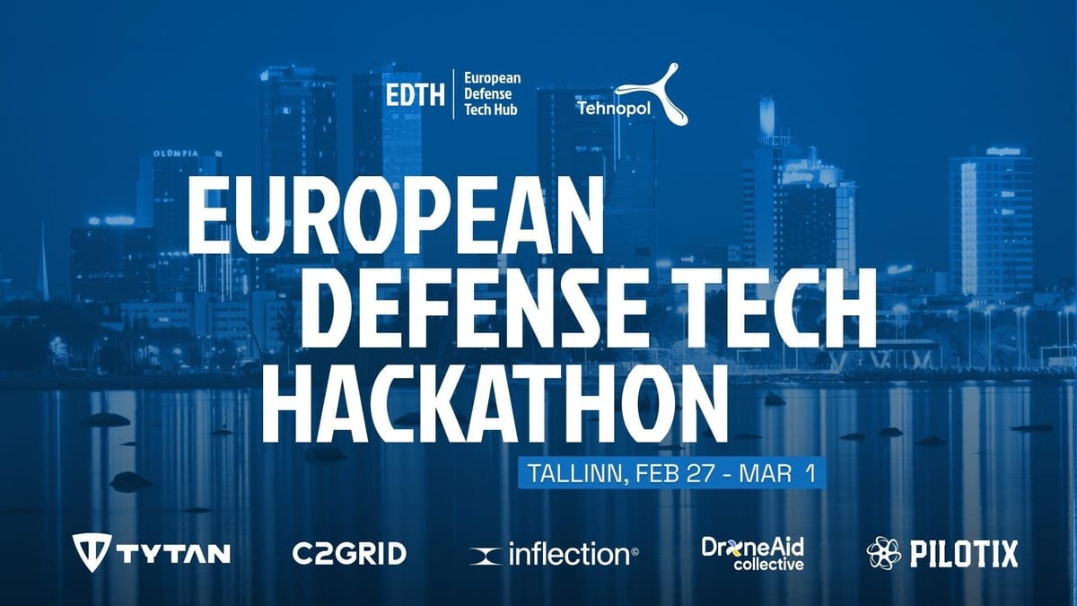 European Defense Tech Hackathon – Tallinn - Piletid | Fienta