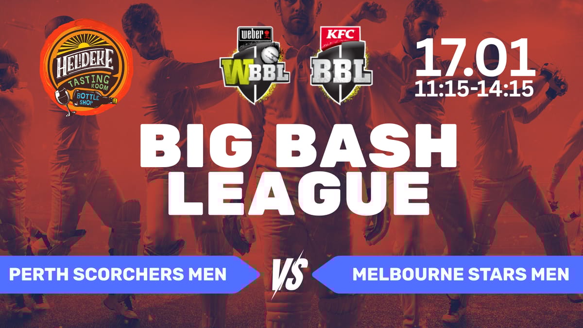 Big Bash League: Perth Scorchers Men vs Melbourne Stars Men - Tickets ...